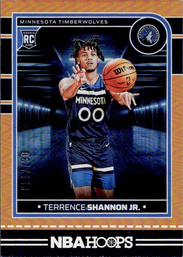 2024-25 Panini Nba Hoops - Rookies Terrence Shannon Jr. #257 Orange ...