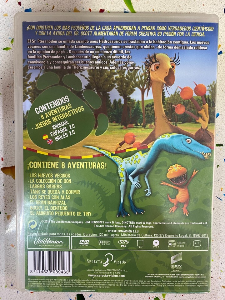 Dinotren DVD Neuf Voisine - El Gran Success De Clan Jim Henson´S ...