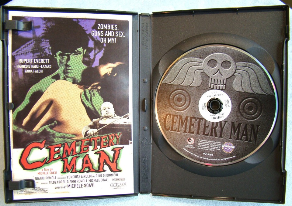 Cemetery Man ~2006 DVD~ Rupert Everett Sexy Zombies Campy Horror Comedy ...