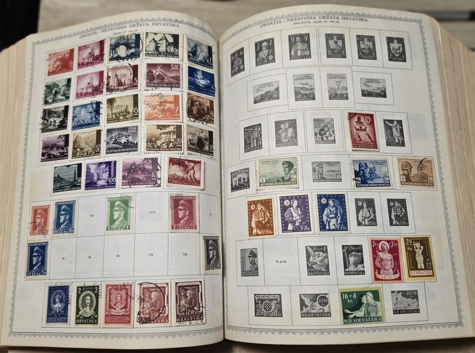 Minkus Pub - The Master Global Stamp Album - 1951 Edition - Over 5100 ...