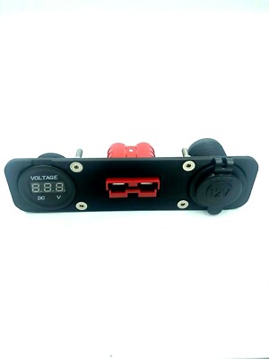 Voltage Gauge Cig Acc Socket Red 50Amp Anderson Face Mounting Plate ...