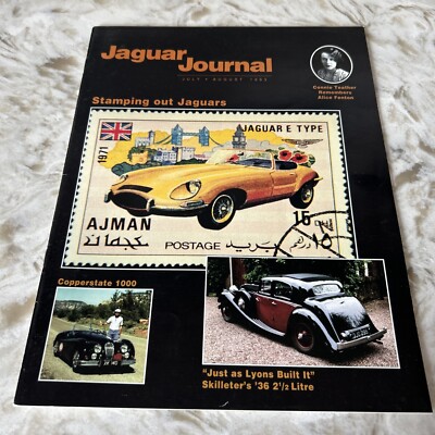 Vintage Jaguar Journal Magazine July-August 1993 | eBay