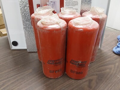 BF888 FF5067 NEW BALDWIN FUEL SPIN ON FILTER LOT OF 5. FREE SHIPPING ...