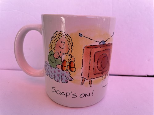 Vintage Soap Opera Mug Hallmark "Soap's On" Made in Japan | eBay