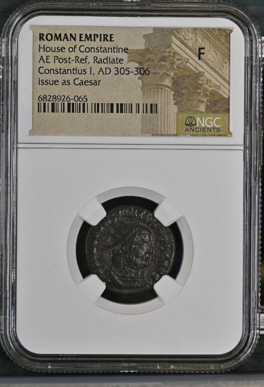 NGC F Roman Antoninianus of Constantius Chlorus -Father of Constantine ...