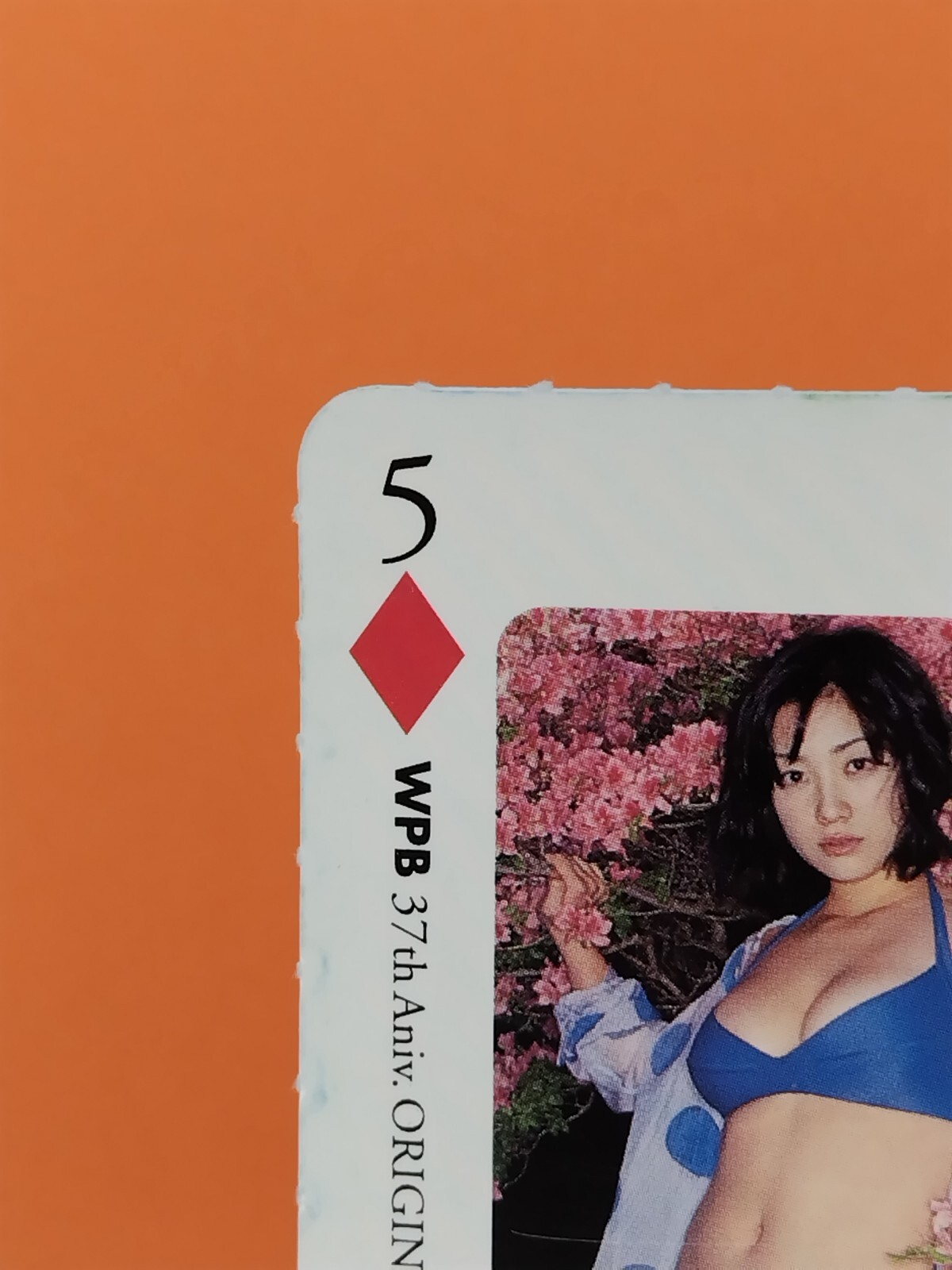 Komukai Minako Weekly Playboy WPB 37th Aniv. ORIGINAL PLAYING CARD Diamond 5 | eBay