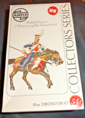 Airfix 54mm Kit POLISH LANCERS 1815 Plastic Soldier Horse Model 54MM ...