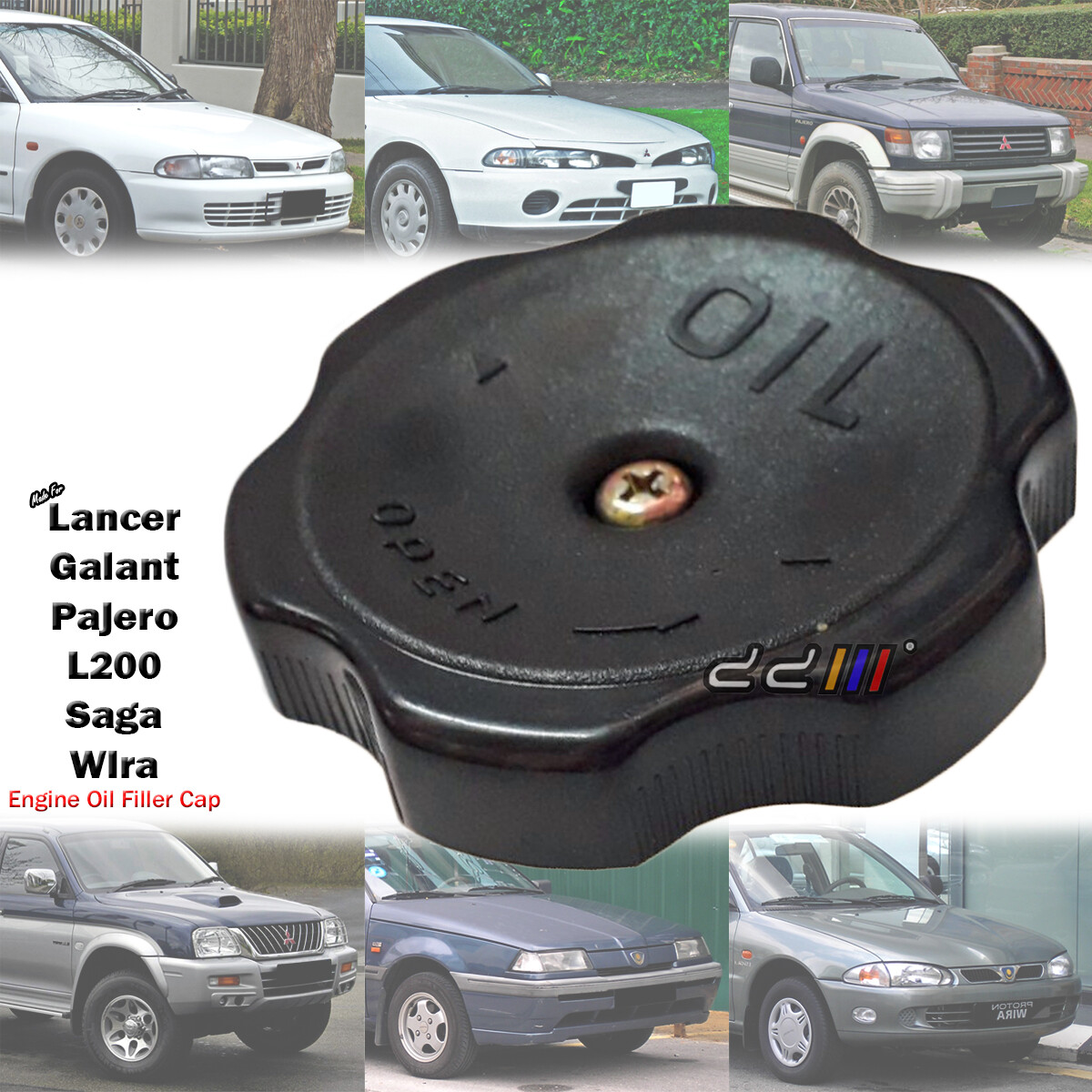 Engine Oil Filler Cap For Mitsubishi Lancer 3000GT Pajero L200 Proton ...