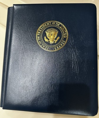 Presidential Document Jacket w the Seal of the President of the United ...