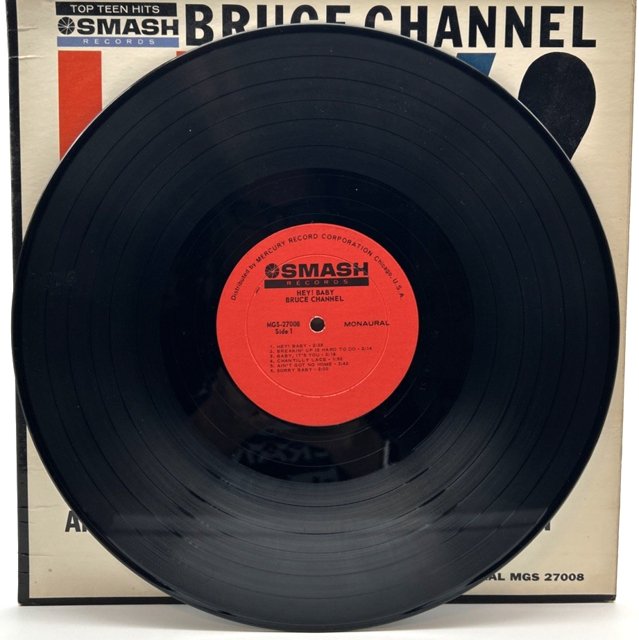 BRUCE CHANNEL "Hey! Baby" LP 1962 Smash Records – MGS 27008 Mono | eBay