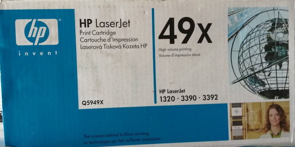 HP Q5949X HP 49x Toner Original Black For HP Laserjet 1320/3390/3392 (6 ...