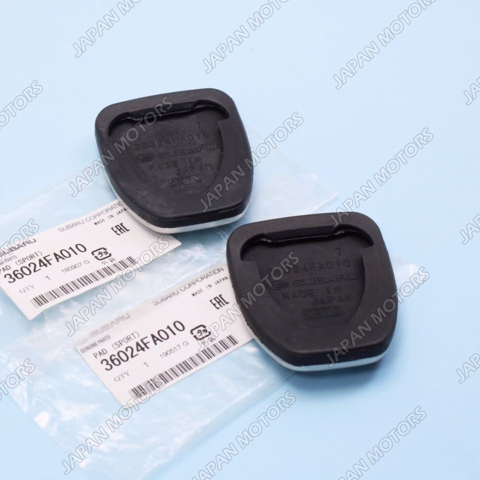 Genuine Subaru Clutch & Brake Pedal Pads MT Impreza WRX STi Legacy ...