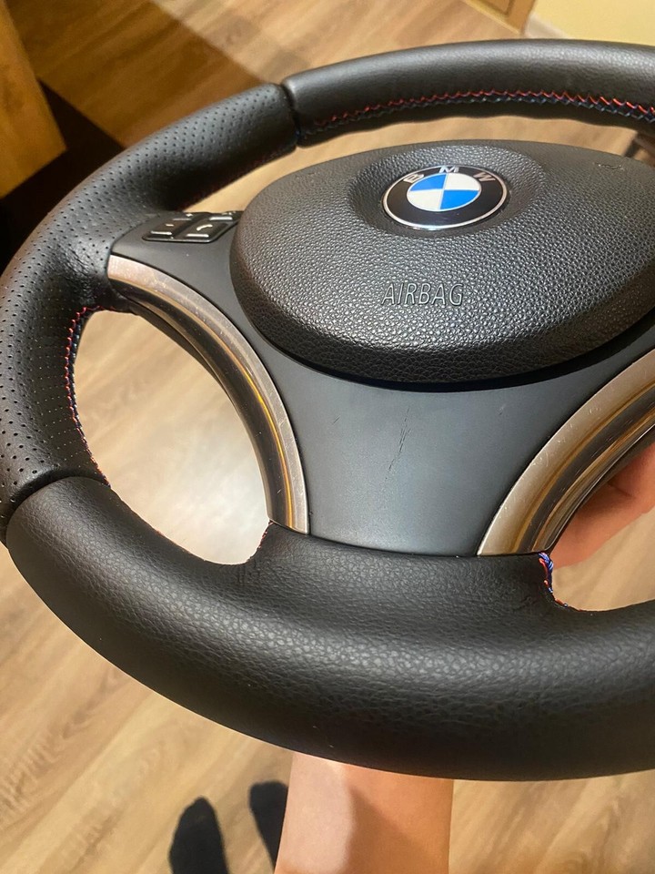 BMW E90 E91 E92 E93 M3 E82 E81 E87 E88 1 3 Series Sport Steering Wheel ...