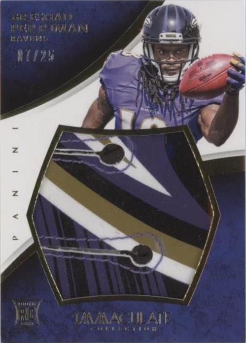 2015 Panini Immaculate Collection - Immaculate Gloves Logos Breshad ...