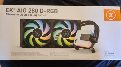 EK AIO 280 D-RGB All-in-one liquid CPU cooler | eBay