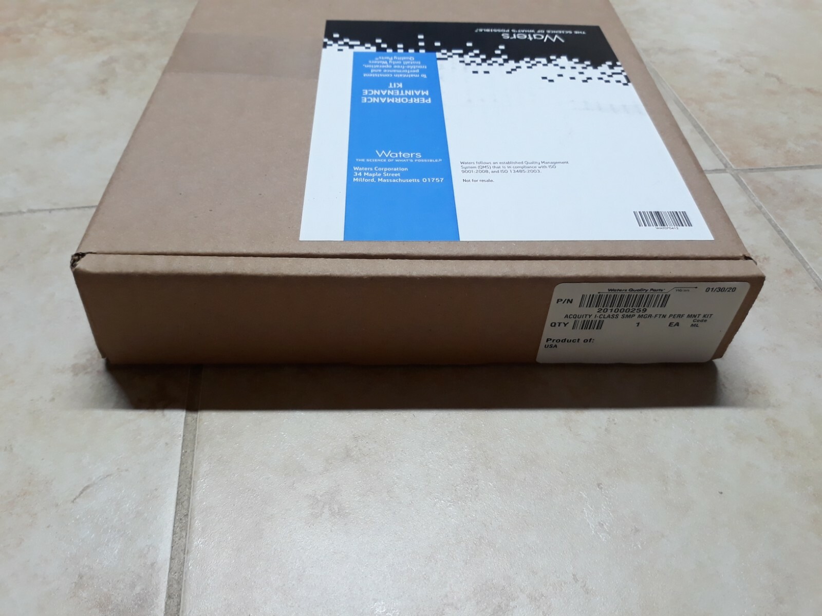 Buy Waters 201000259 ACQUITY I-Class SM-FTN Performance Maintenance Kit ...