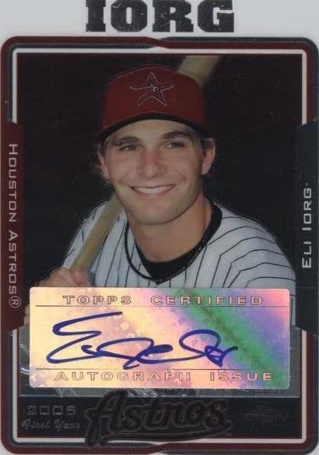 2005 Topps Chrome Update & Highlights - Eli Iorg #UH230 (AU, RC) for ...