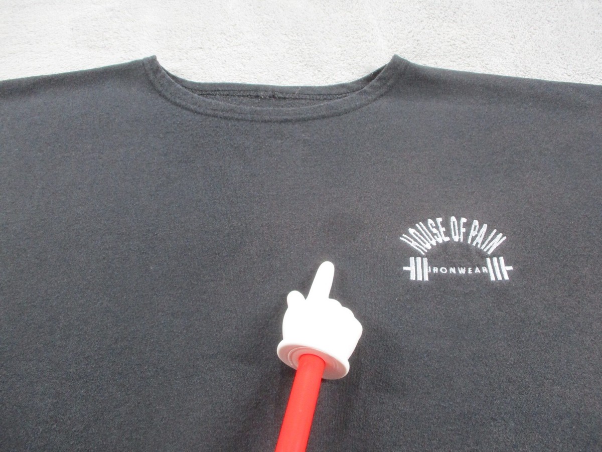 VTG House Of Pain Iron Wear Sweatshirt USA Mens 3XL Short VTG House Of Pain Iron Wear Sweatshirt USA Mens 3XL Short