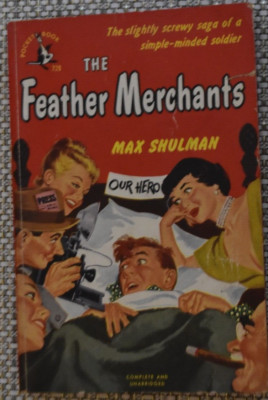 THE FEATHER MERCHANTS by Max Shulman vintage 1944 Bantam paperback ...