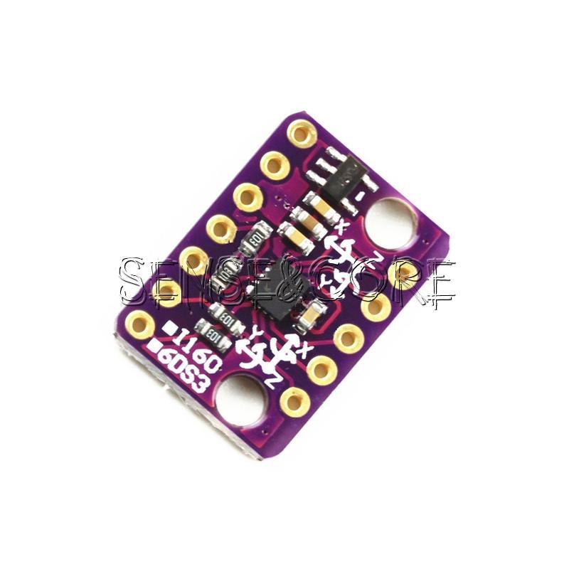 6-Axis Rate Gyro Bmi160 6Dof Gravity Accelerometer Sensor Module Iic ...