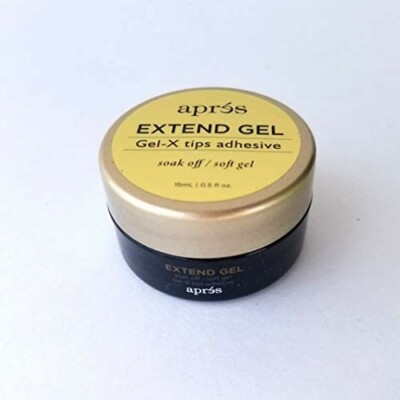 Apres Extend Gel Gel-X Tips Adhesive Soak Off Gel In Jar 0.5 fl oz | eBay