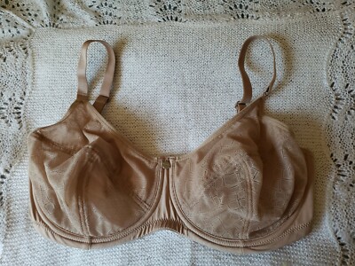Parfait Bra 32H, Beige, Underwire, No padding, Sheer, Unlined, Lacey | eBay