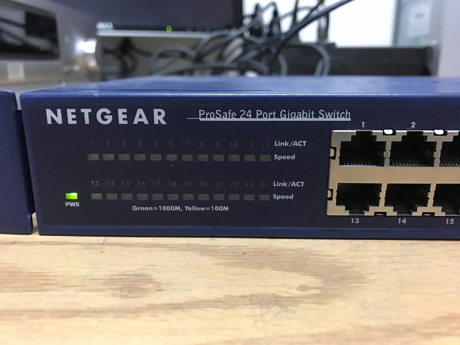 Netgear ProSafe 24 Port Gigabit Switch JGS524 V1 | eBay