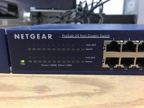 Netgear ProSafe 24 Port Gigabit Switch JGS524 V1 | eBay