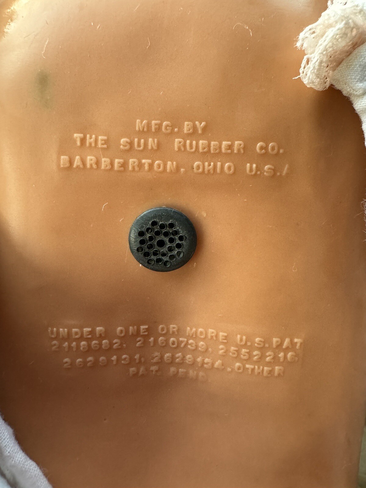 Vintage Sun Rubber Co 18" Constance Cryer Baby Doll Squzz Still Sound ...