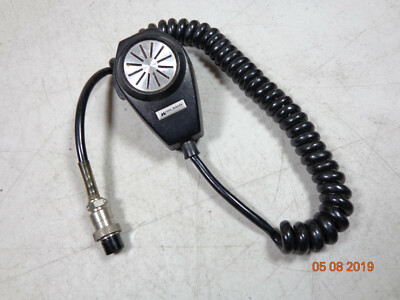 Midland Dynamic IMP-10K ohm VINTAGE Mobile radio palm Mic 4 pin screw ...