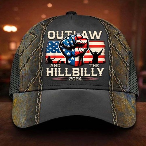 Fist Pump USA Flag Outlaw And The Hillbilly Classic Baseball Cap | eBay