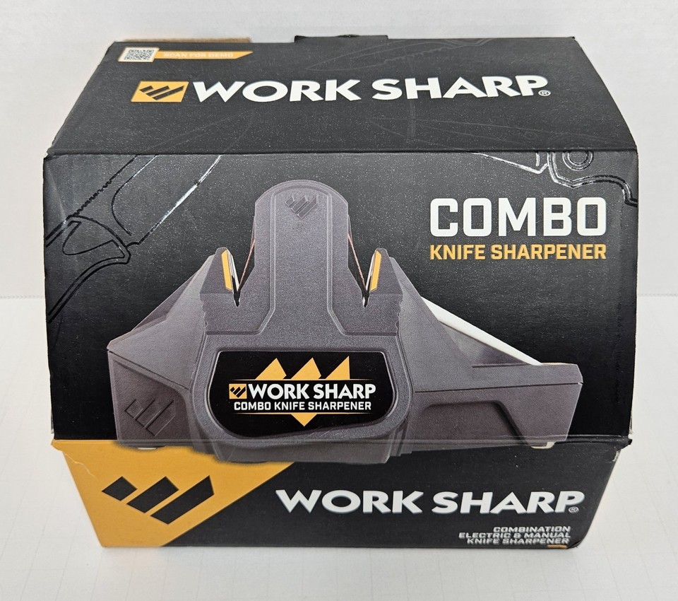 Work Sharp Combo Knife Sharpener Used Tested Works | eBay
