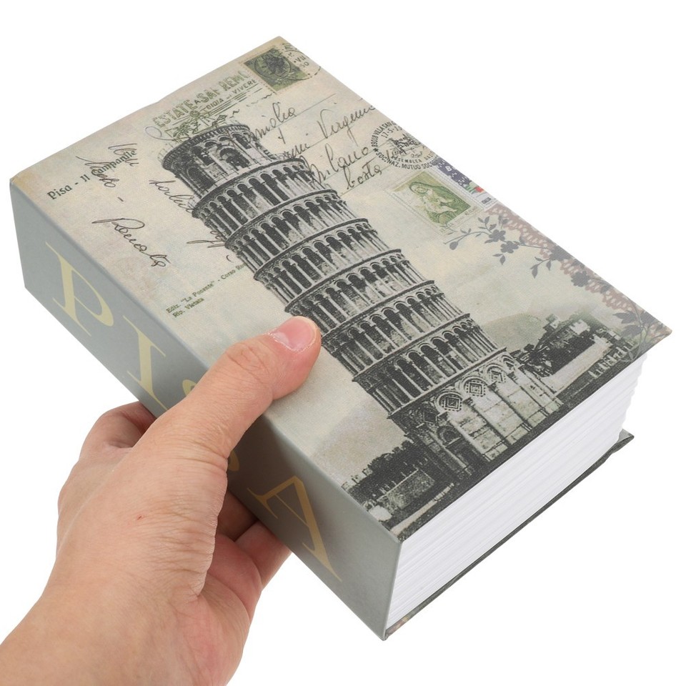 Office Lock Box Cash Storage Book Hidden Money Container Safe Case ...