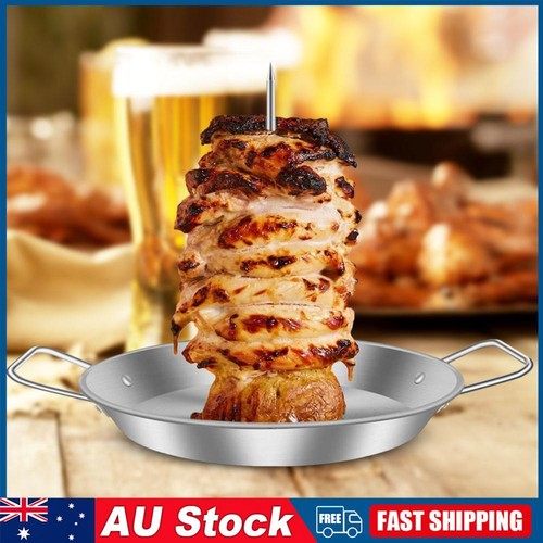 Removable BBQ Rack Replace Spikes Vertical Meat Chicken Skewer Grill ...