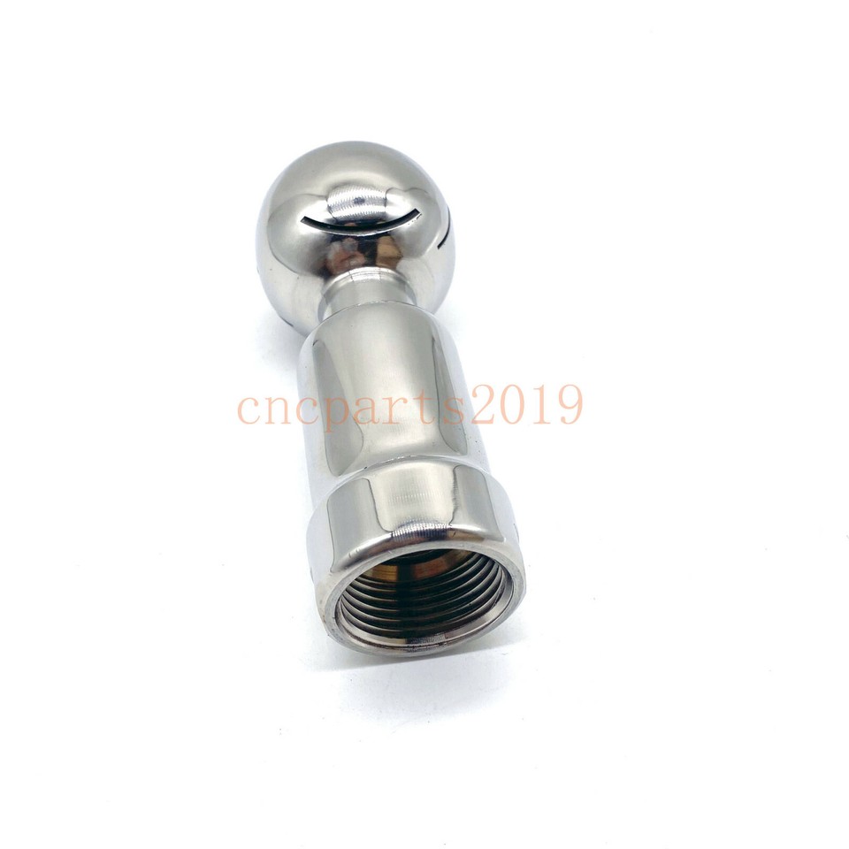 1" 304 stainless Rotating Tank Cleaning CIP Nozzle Rotary Sanitary ...
