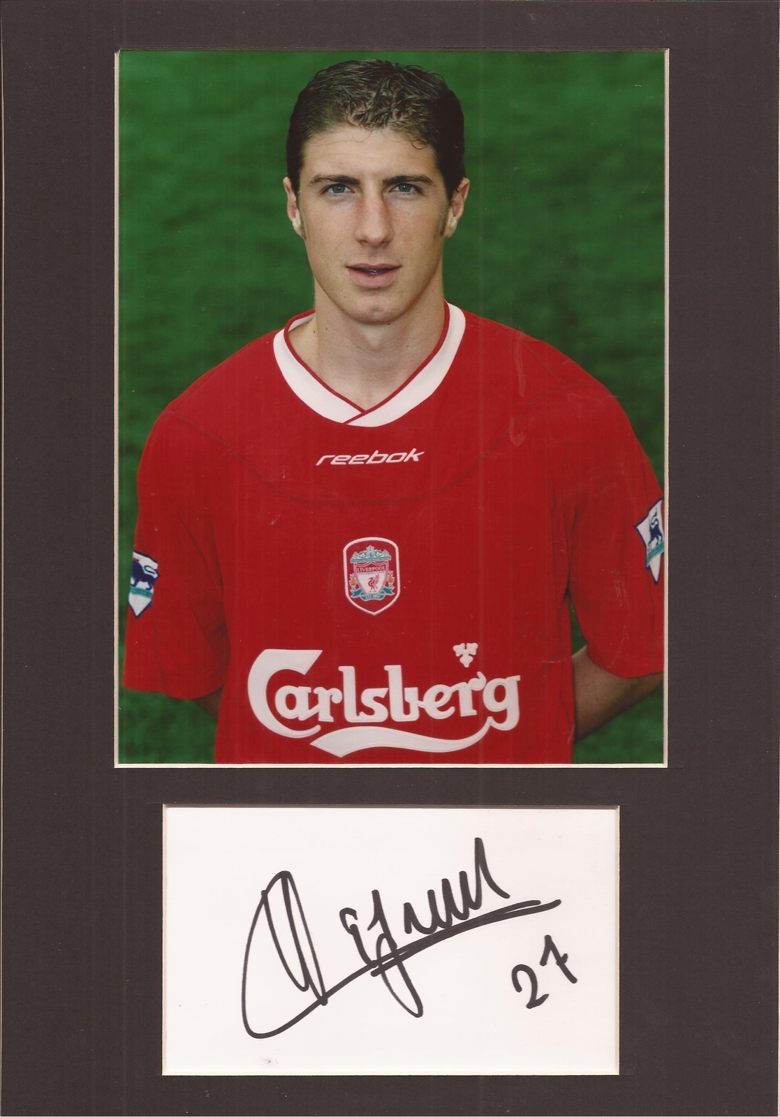 LIVERPOOL: GREGORY VIGNAL SIGNED A4 (12x8) MOUNTED DISPLAY+COA | eBay