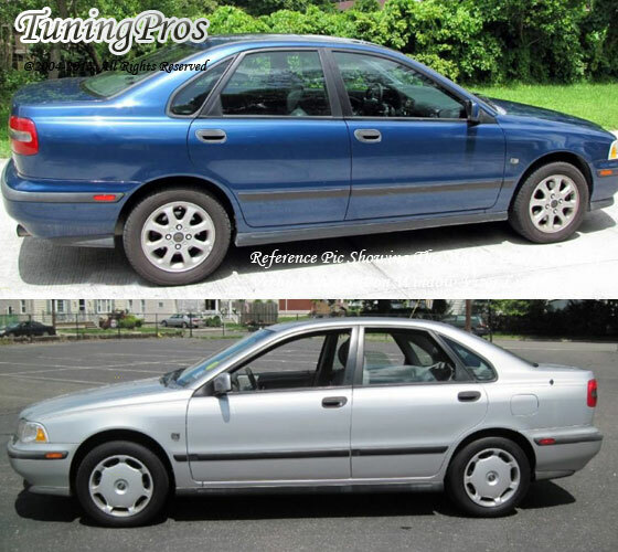 00-04 Volvo S40 2.0mm Outside Mount Rain Guard Wind Deflector Visor ...