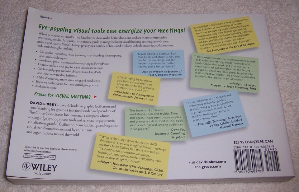 Visual Meetings: How Graphics, Sticky Notes and Idea Mapping Can ...