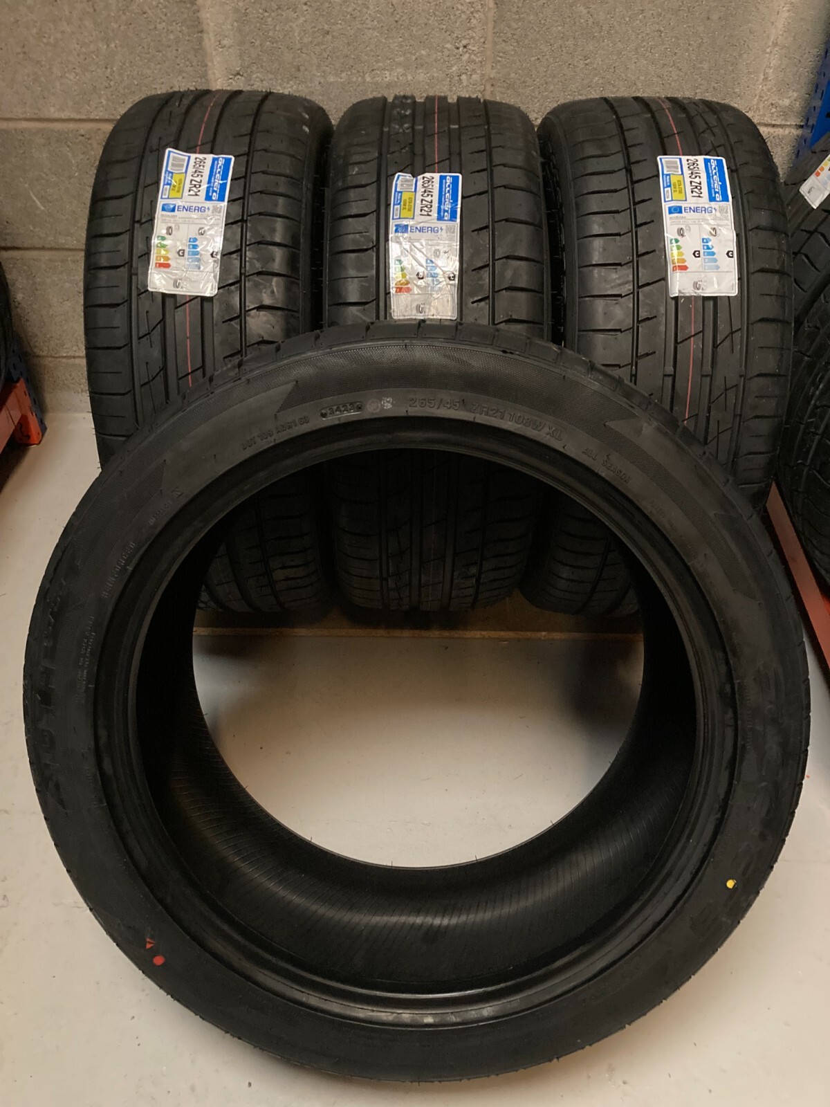 2 x 265/45ZR21 108W XL ACCELERA 4X4 265 45 21 EXTRA LOAD TYRES 265 ...