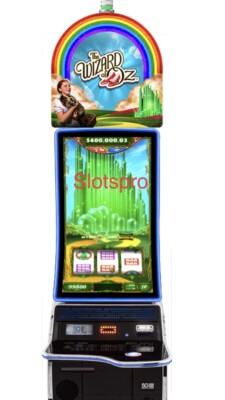 SG SCIENTIFIC Wizard Of Oz Emerald City J43 Reels Slot Machine Software ...