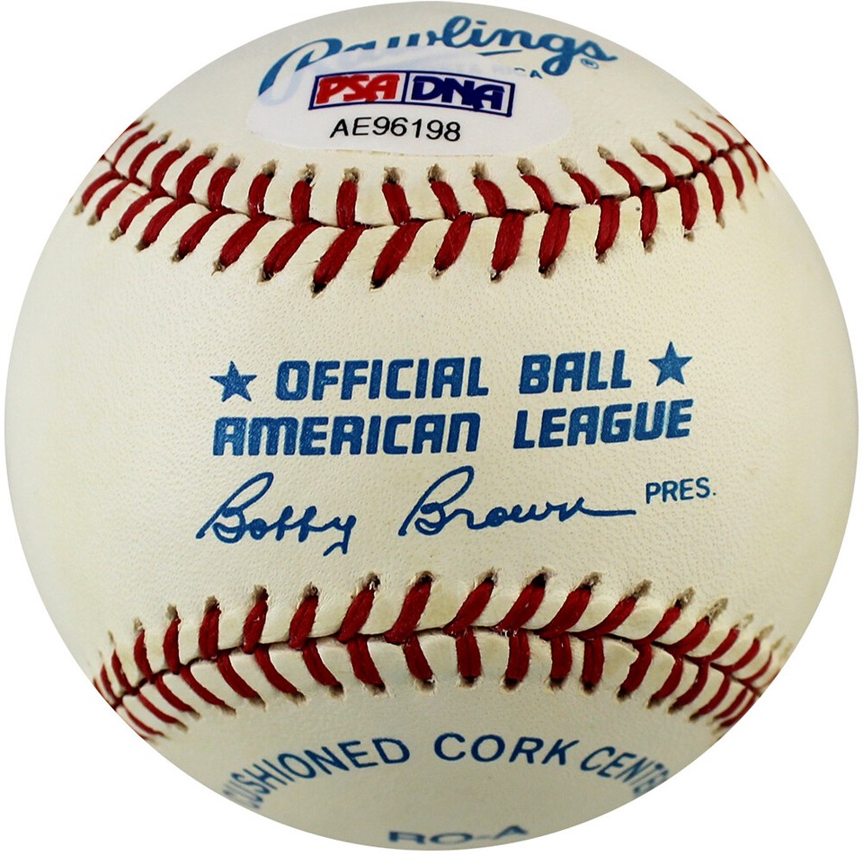 Jean Yawkey Signed Autographed Official AL Baseball PSA - Boston Red ...
