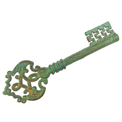 Extra Large Heavy Decorative Skeleton Key Cast Iron Distressed ...