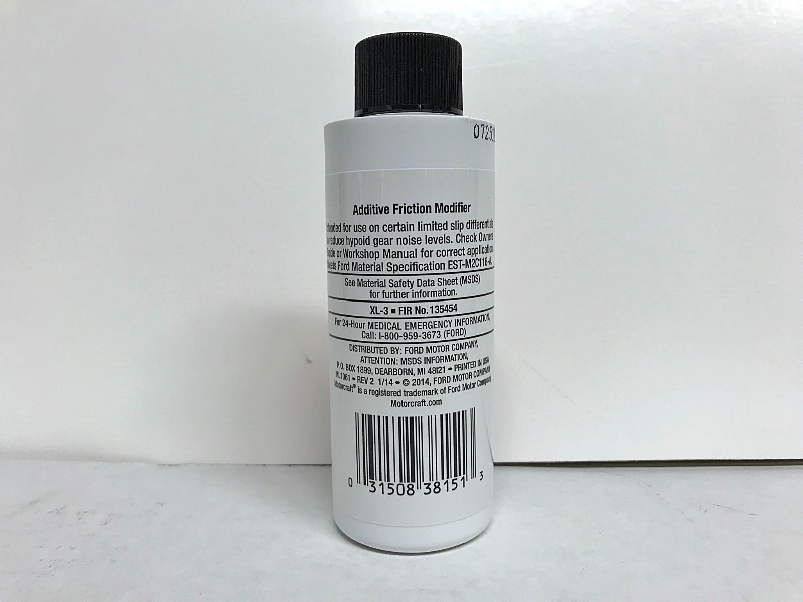 Motorcraft XL-3 XL3 Ford rear axle additive friction modifier 4 oz ...