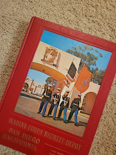 Marine Corps Recruit Depot San Diego Ca Recruit 1976 year book Platoon ...