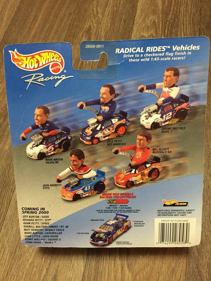 Hot Wheels Racing Radical Rides Kyle Petty #44 Hot Wheels #1431 | eBay