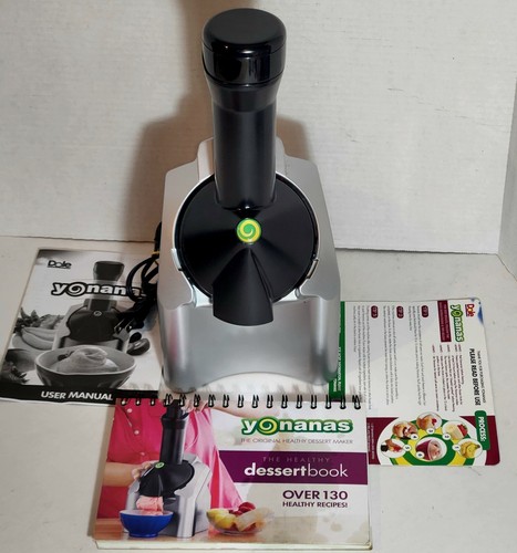 Yonanas 902 Classic Vegan DairyFree Frozen Fruit Soft Serve Maker ...