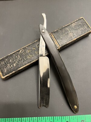 Antique Early H. Boker Razor Wedge Blade. | eBay