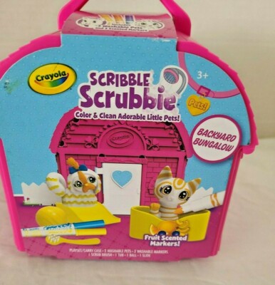 Scribble Scrubbie Pets, Backyard Playset, Toys for Girls & Boys, Gift ...