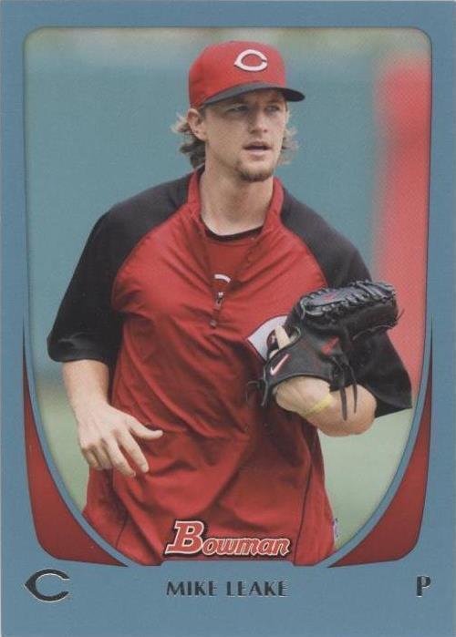 2011 Bowman - Mike Leake #128 Blue /500 for sale online | eBay