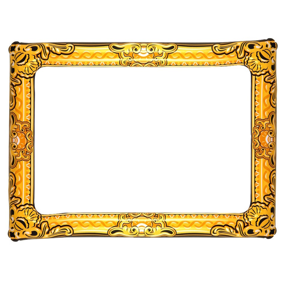 Inflatable Photo Frame Large Rainbow TV Pink for Photo Booth Party ...